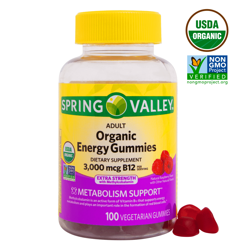 Spring Valley Vitamin B12 Gummy; 3000 mcg; 100 Count — EasyOptionXY LLC